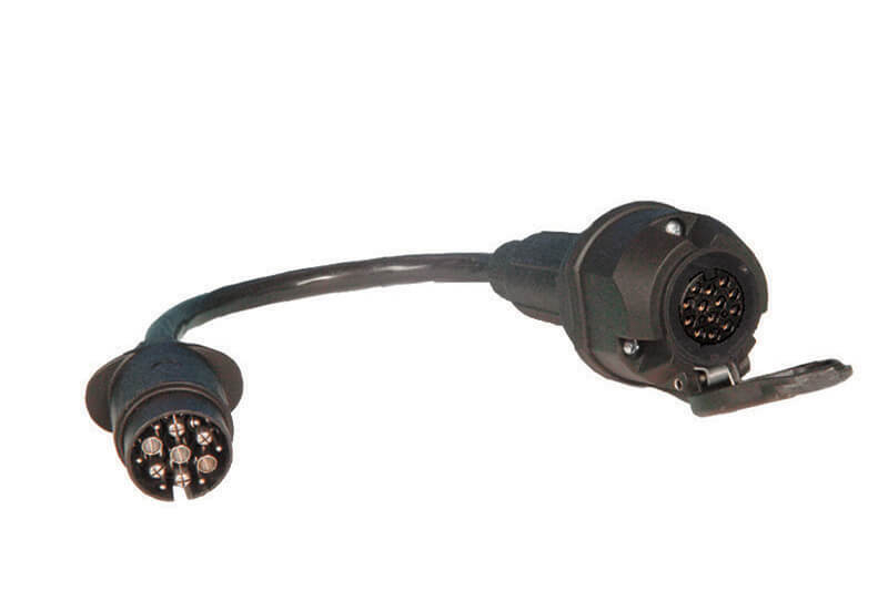 Adapterkabel 13 poliger Stecker Multicon West auf 13 poliger Kupplung DIN